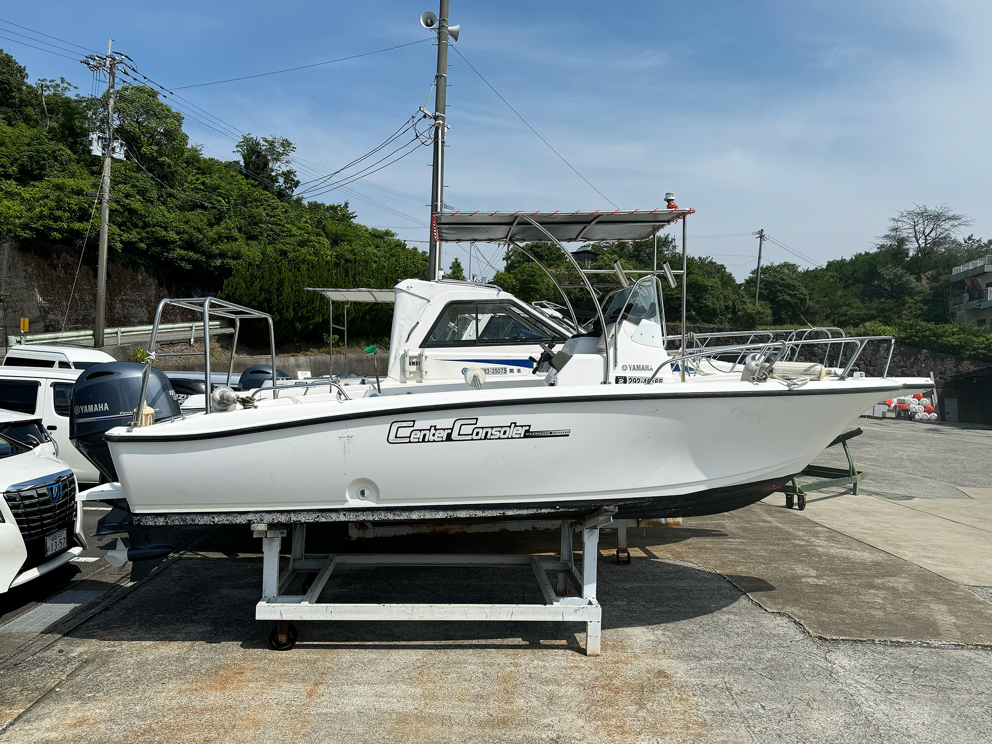 ヤマハ UF-21CC | シークルーズマリーナ｜中古艇販売・買取｜ レンタルボート｜熊本・天草のマリーナ